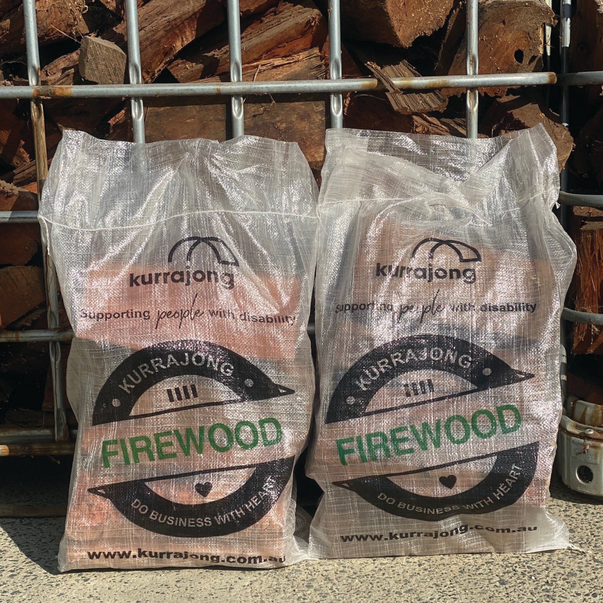 Hardwood Firewood Bag – Kurrajong Wagga